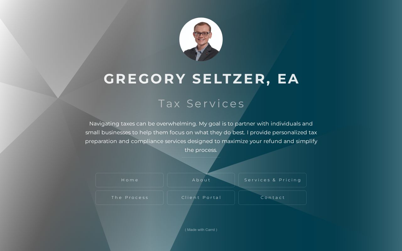 Gregory Seltzer - Tax Services
